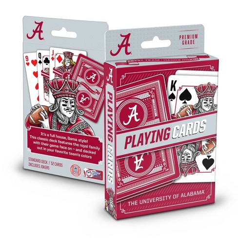 Ncaa Alabama Crimson Tide Classic Series Playing Cards : Target