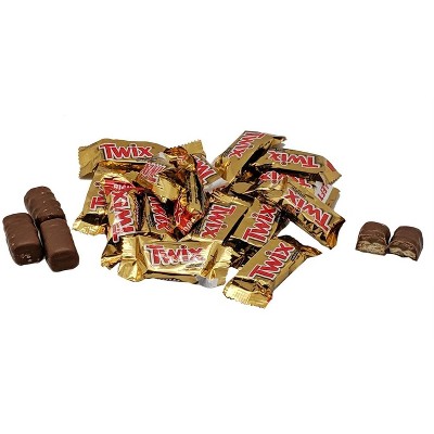 Twix 1/2/3/4 LB Original Mini Fun Size Rich Milk Chocolate with Creamy ...