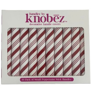 Knobēz: Handlez Covers - Small Peppermint Stick - 10pk - Hardware ...