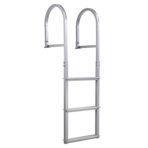 3-step Removable Dock Ladder 500lbs Marine Pontoon Boat Straight Ladder ...