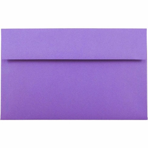 Jam Paper A10 Colored Invitation Envelopes - 6 X 9 1/2 - Violet Purple ...