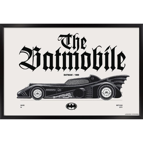 Trends International Dc Comics Batman: 85th Anniversary - The Batmobile ...