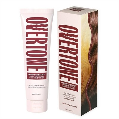 Overtone Cherry Chestnut Color Depositing Daily Conditioner - 4.5oz ...