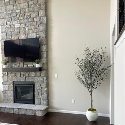 93" Artificial Olive Tree - Threshold™ Designed With Studio Mcgee: No ...