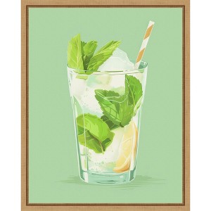Mojito by Jolly and Dash (16 x 20 in.), Framed Canvas Wall Art Print ...