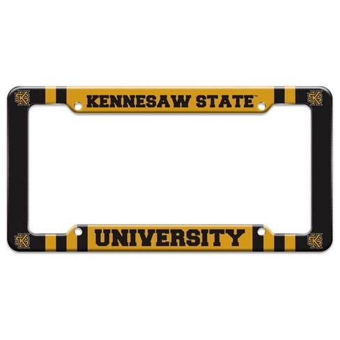 Kennesaw State Owls Primary Logo License Plate Tag Frame : Target