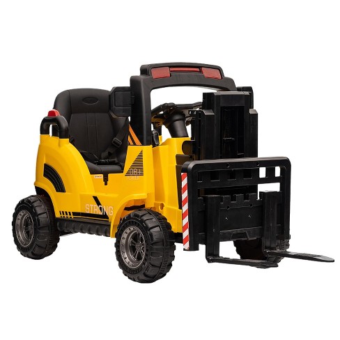 12v Kids Ride On Forklift Car, Electric Ride On Construction Car Toy ...