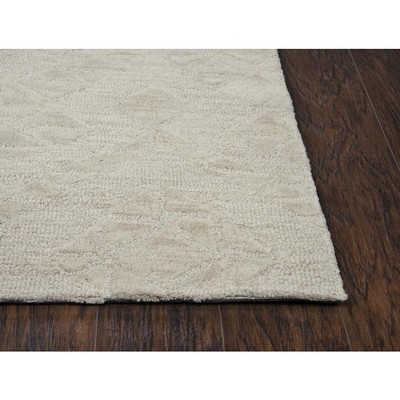 Hand Tufted Cut & Loop Pile Wool Rug, 8' X 10' : Target