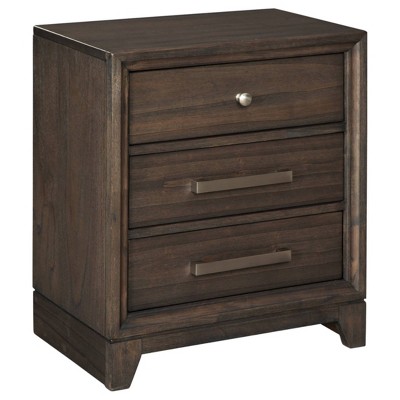 Baystorm Nightstand Gray - Signature Design By Ashley : Target