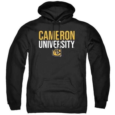 Cameron University Official Stacked Unisex Adult Pull-over Hoodie : Target