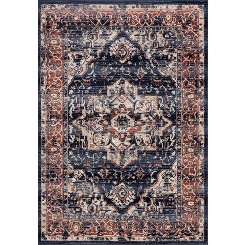 Abani Home Babylon Distressed Medallion Area Rug : Target