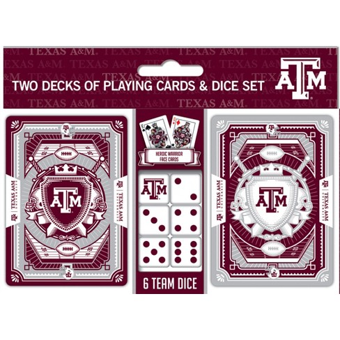 Masterpieces Officially Licensed Ncaa Texas A&m Aggies 2-pack Playing ...