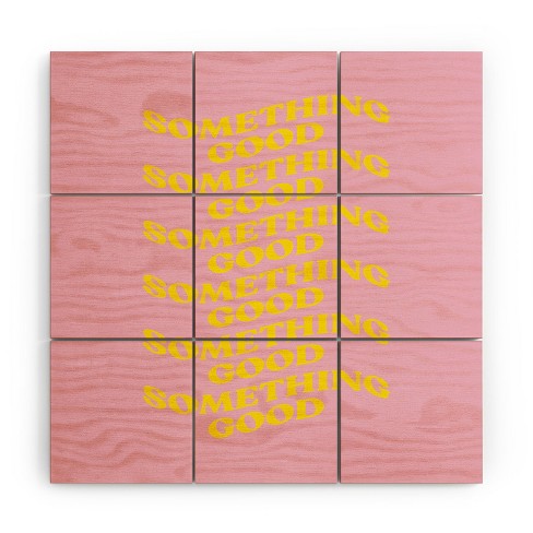 Grace Something Good 5' X 5' Wood Wall Mural - Society6 : Target