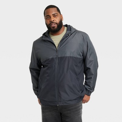 Brandclub - Men's Big & Tall Lightweight Rain Jacket - Goodfellow & Co ...