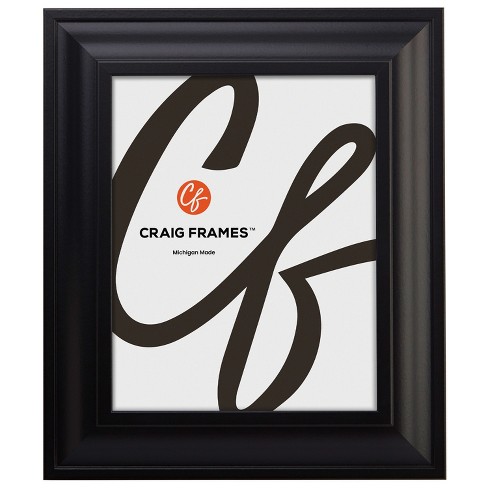 Upscale 24x36 Inch Satin Black Picture Frame : Target