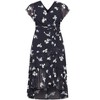 City Chic | Women's Plus Size Demure Floral Maxi Dress - Navy - 20w ...