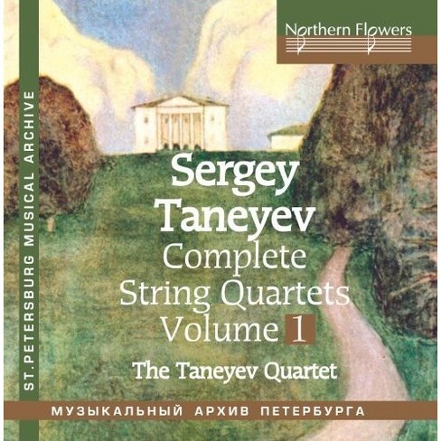 Taneyev String Quartet - Taneyev: Complete String Quartets 1 Nos. 1 & 4 (cd) : Target