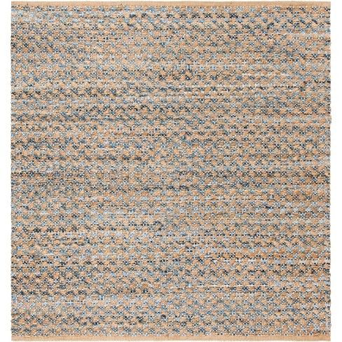 Cape Cod Cap305 Hand Woven Area Rug - Blue/natural - 4'x4' - Safavieh ...