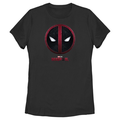 Women's Marvel: Deadpool & Wolverine Deadpool Emblem T-shirt : Target