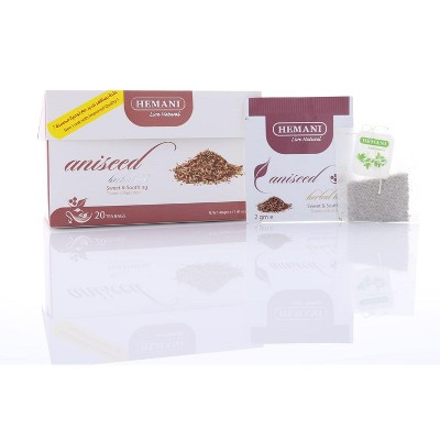 HEMANI Herbal Tea - Aniseed - 20 Tea Bags in Box (Aniseed Herbal Tea ...