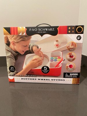 Fao Schwarz pottery Wheel Studio All-in-one Sculpting Workstation : Target