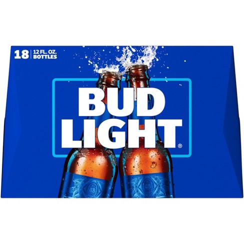Bud Light Beer - 18pk/12 Fl Oz Bottles : Target