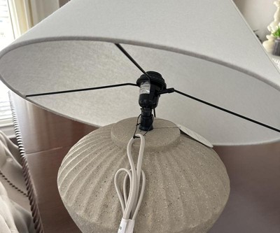 Ceramic Table Lamp Tan - Threshold™ Designed With Studio Mcgee : Target