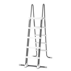 Intex Deluxe Pool Ladder With Removable Steps For 52" H Wall Above ...