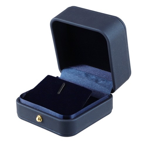 Unique Bargains Earrings Box Jewelry Storage Display Stand Blue : Target