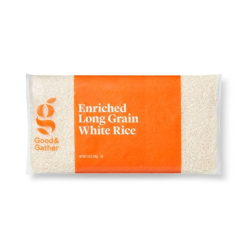 Enriched Long Grain White Rice - 5lbs - Good & Gather™ : Target