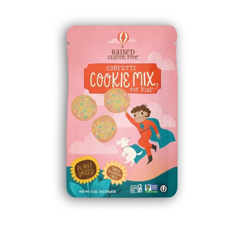 Raised Gluten Free Confetti Cookie Mix - 11oz : Target
