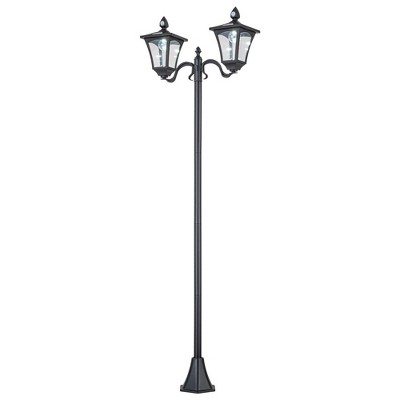 C Cattleya 2-light Motion Sensing Led Outdoor Solar Post Light : Target