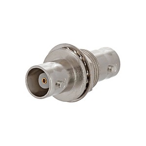 Cmple - BNC Female to Female Coupler with Washer & Nut, Panel Mount ...