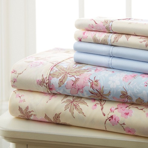 Brylanehome 6-pc Traditional Floral Sheet Set : Target