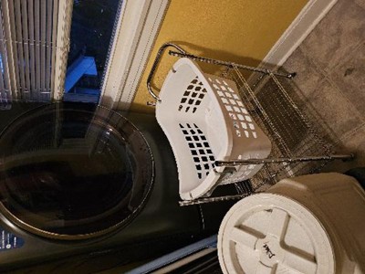 3 Tier Metal Utility Cart Chrome - Brightroom™: Rolling Kitchen Storage ...