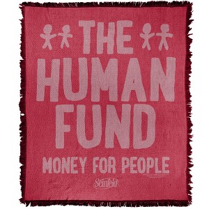 Seinfeld The Money For People Blanket 50"x60" Woven Tapestry : Target