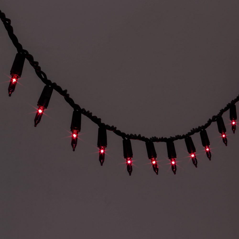 Halloween 100ct Incandescent Halloween Mini String Lights Purple - Hyde ...