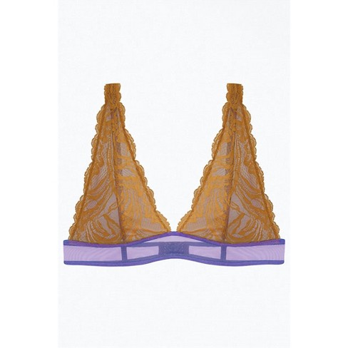 Women's Karla Lace High Apex Triangle Bra - Dora Larsen : Target