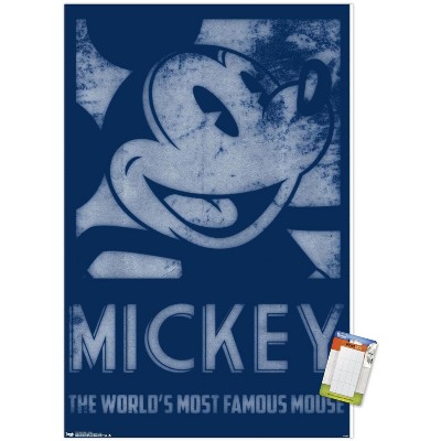 Trends International Disney Mickey Mouse - Art Deco Unframed Wall ...