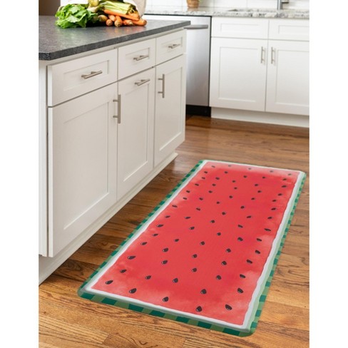 Unique Loom Comfort Mat Collection - Watermelon : Target