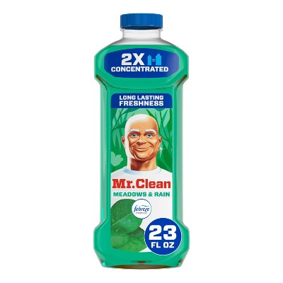 Mr. Clean Dilute Meadows & Rain Multi-surface Cleaner - 23 Fl Oz : Target