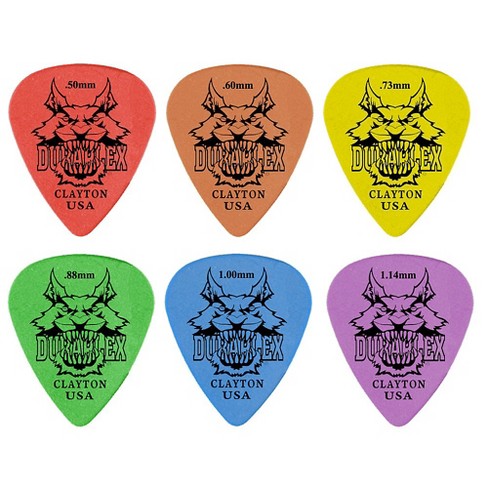 Clayton Duraplex Delrin Picks 1 Dozen .50 Mm : Target