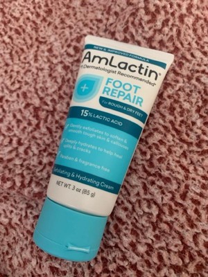Amlactin Foot Repair Foot Cream Therapy Aha Cream Unscented - 3oz : Target