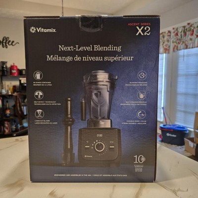 Vitamix Ascent X2 10-speed Countertop Blender Shadow Black: 1500w, 48oz Capacity, Dishwasher ...