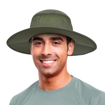 Sun Cube Sun Hat For Men, Women Wide Brim Safari Hat, Hiking Hat Uv Sun ...