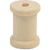 Bright Creations 50 Pack Empty Wooden Thread Spools For Arts And Crafts ...