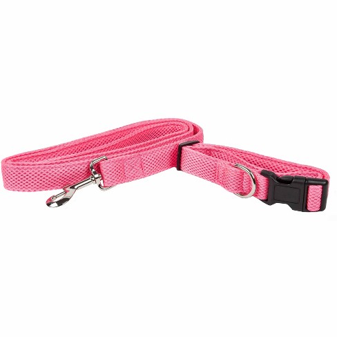 Pet Life Aero Mesh Breathable And Adjustable Mesh Dog Leash And Collar ...