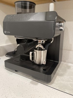 Ge Profile Semi Automatic Stainless Steel Espresso Maker And Frother ...