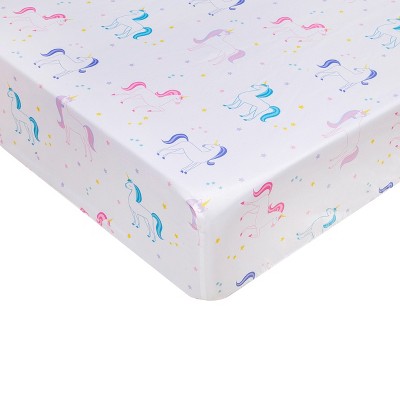Wildkin Kids Microfiber Fitted Crib Sheet (unicorn) : Target