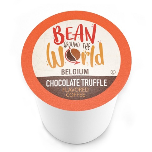 Bean Around The World Chocolate Truffle Flavored Coffee Pods,for Keurig ...